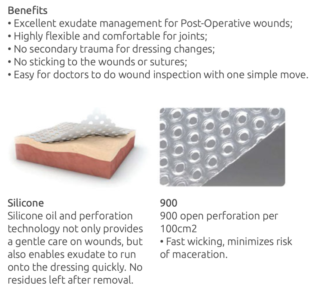 Silicone-Post-op-Dressings - Biotronix Healthcare Inc.