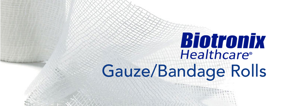 Gauze & Bandage Rolls - Biotronix Healthcare Inc.