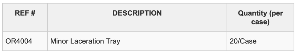 Pelvic Exam Tray - Biotronix Healthcare Inc.